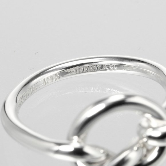 Tiffany & Co. | Jewelry | Tiffanyco Love Knot Ring Silver 925 K8 Yg Yellow Gold Approx 31g ...